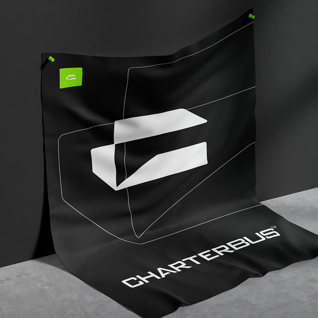 CHARTERBUS Brand identity by Kristaps Reinfelds on Dribbble