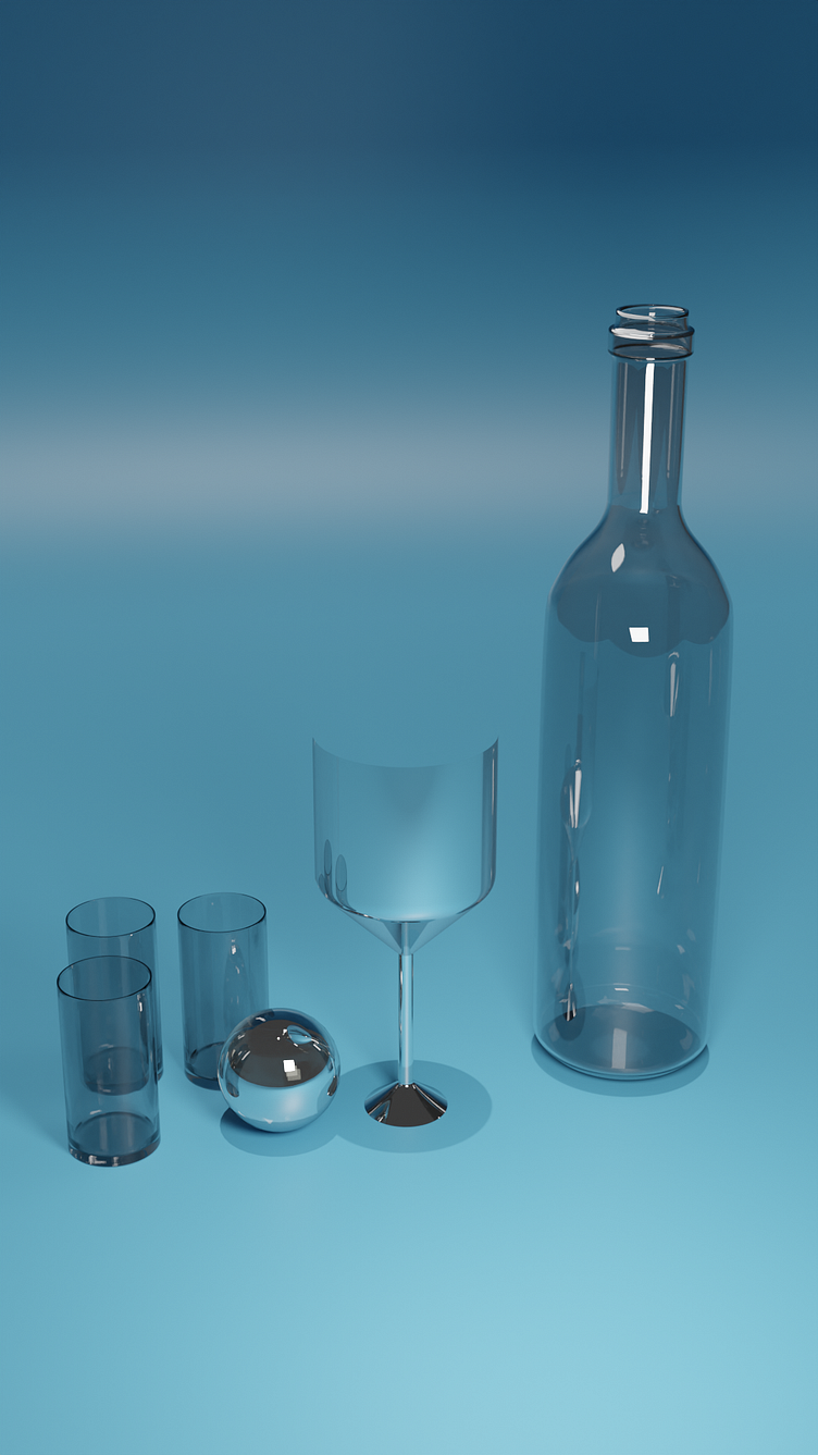 Blender Bottle Rendering by Senith Ganewatta on Dribbble