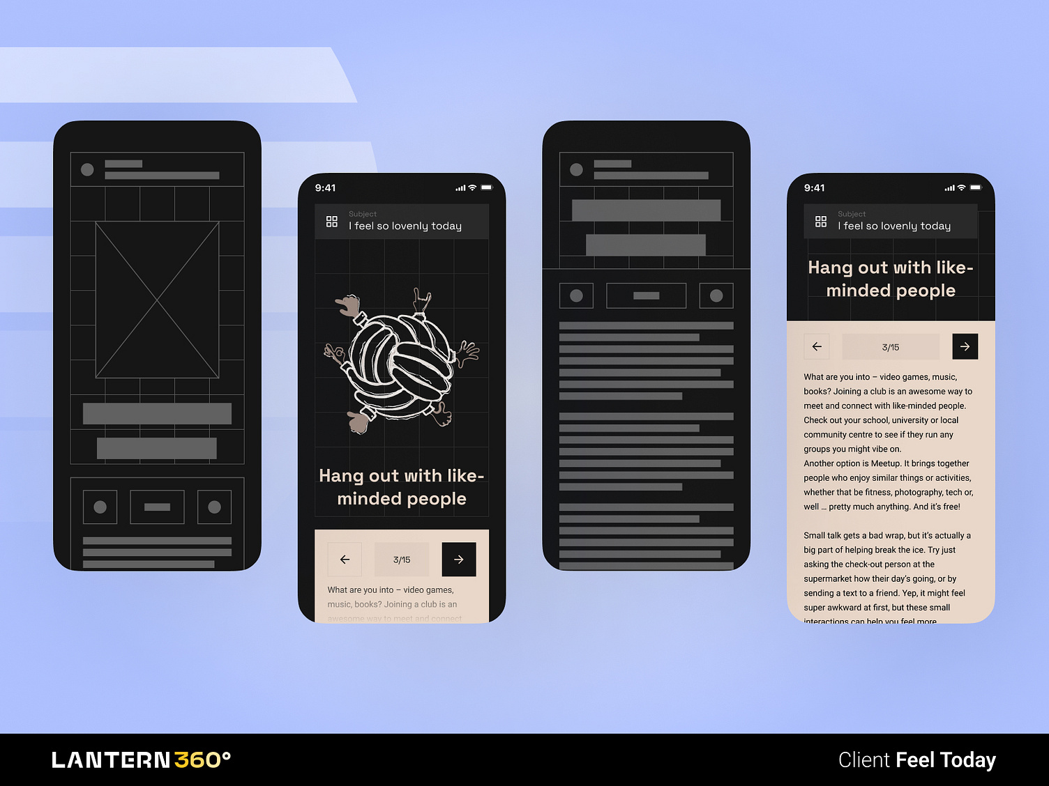 Feel Today Mobile App Design: iOS Android UX UI Designer by Alireza ...