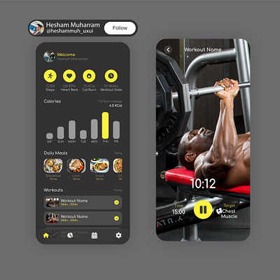 Browse thousands of Fitness UI Design images for design inspiration ...