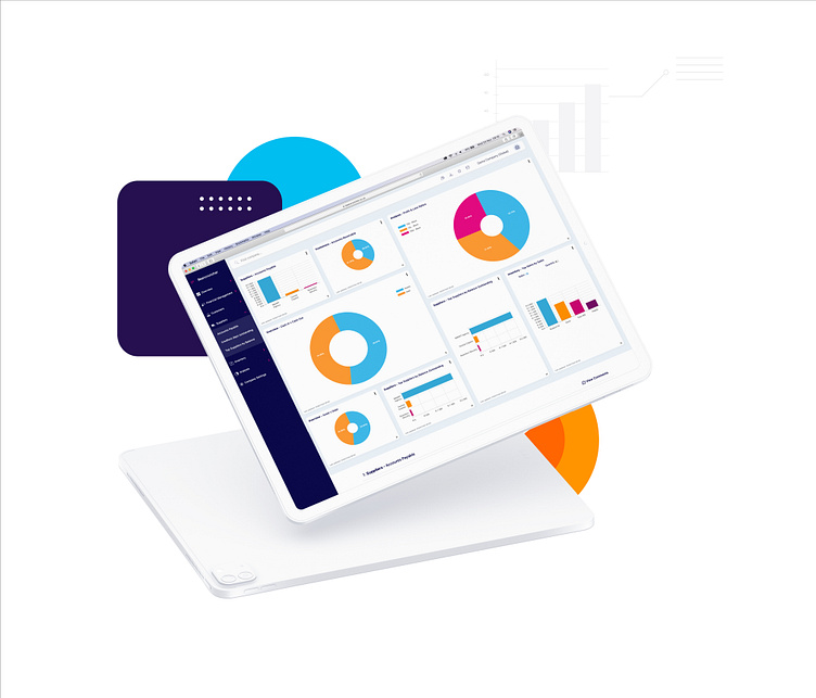 Financial Dashboard - UI by Charlene Visser on Dribbble