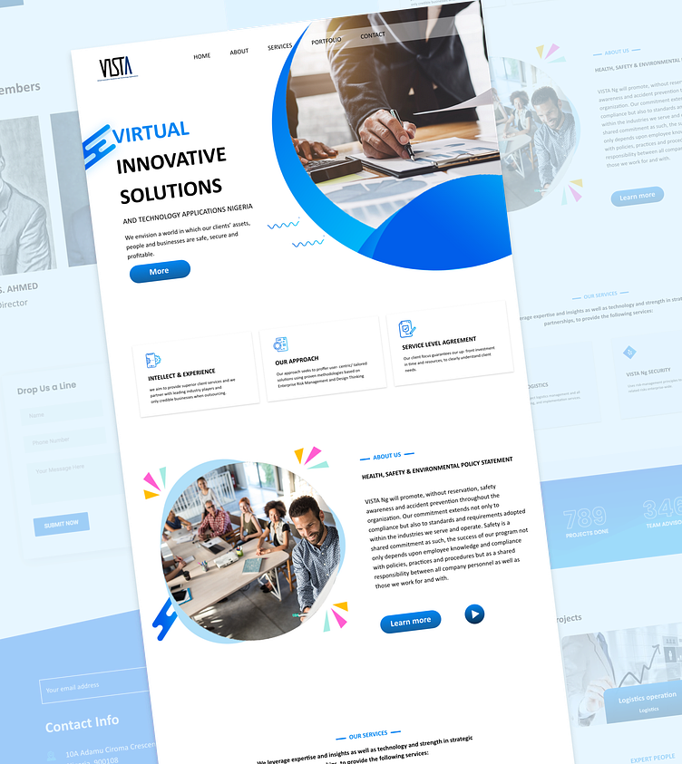 Technology home page design by Chris OC on Dribbble