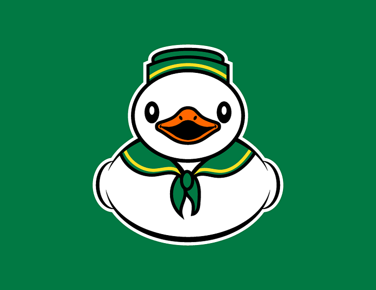 Oregon Ducks Rebrand V1 by Jesus Abstracts on Dribbble