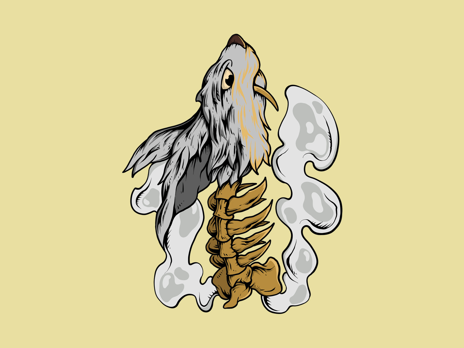 Rabbit can fly by 995dsgn on Dribbble