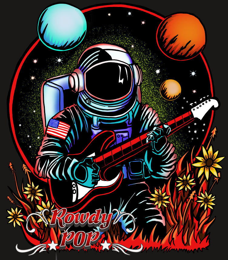 Space Rocker 2 by RowdyPOP on Dribbble