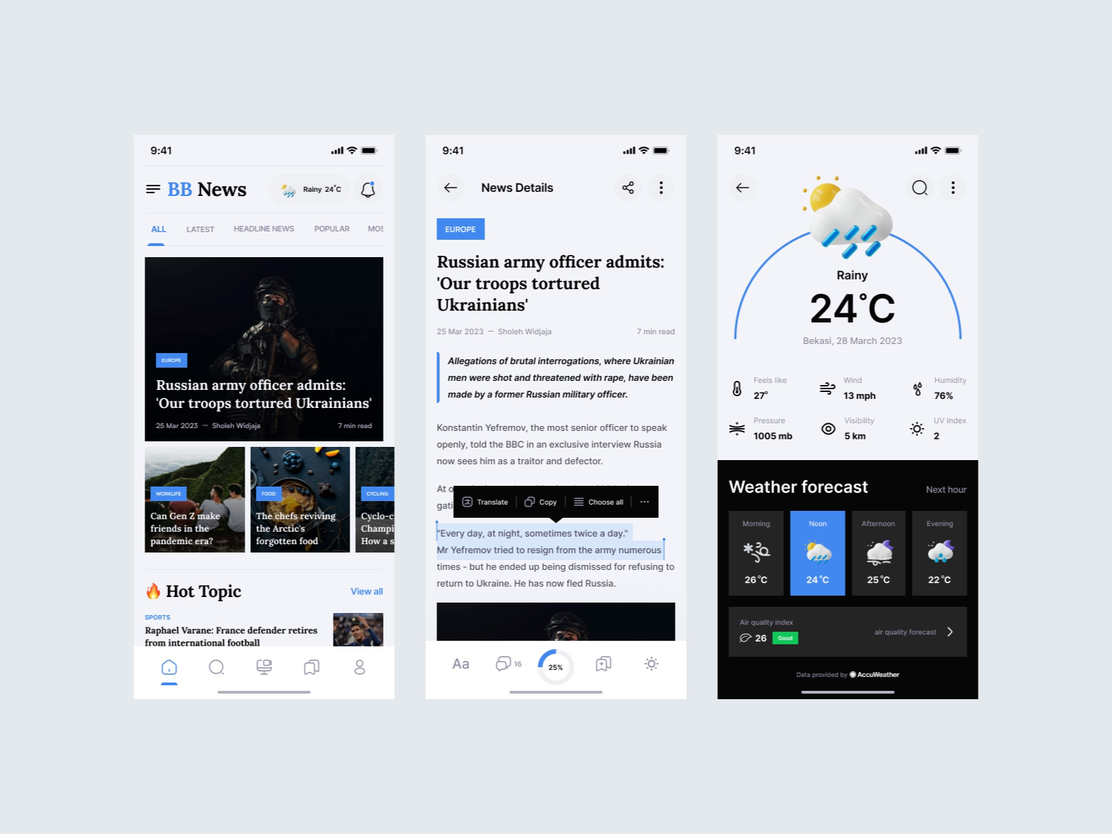 BB News - News App Animation by Iqbal musa on Dribbble