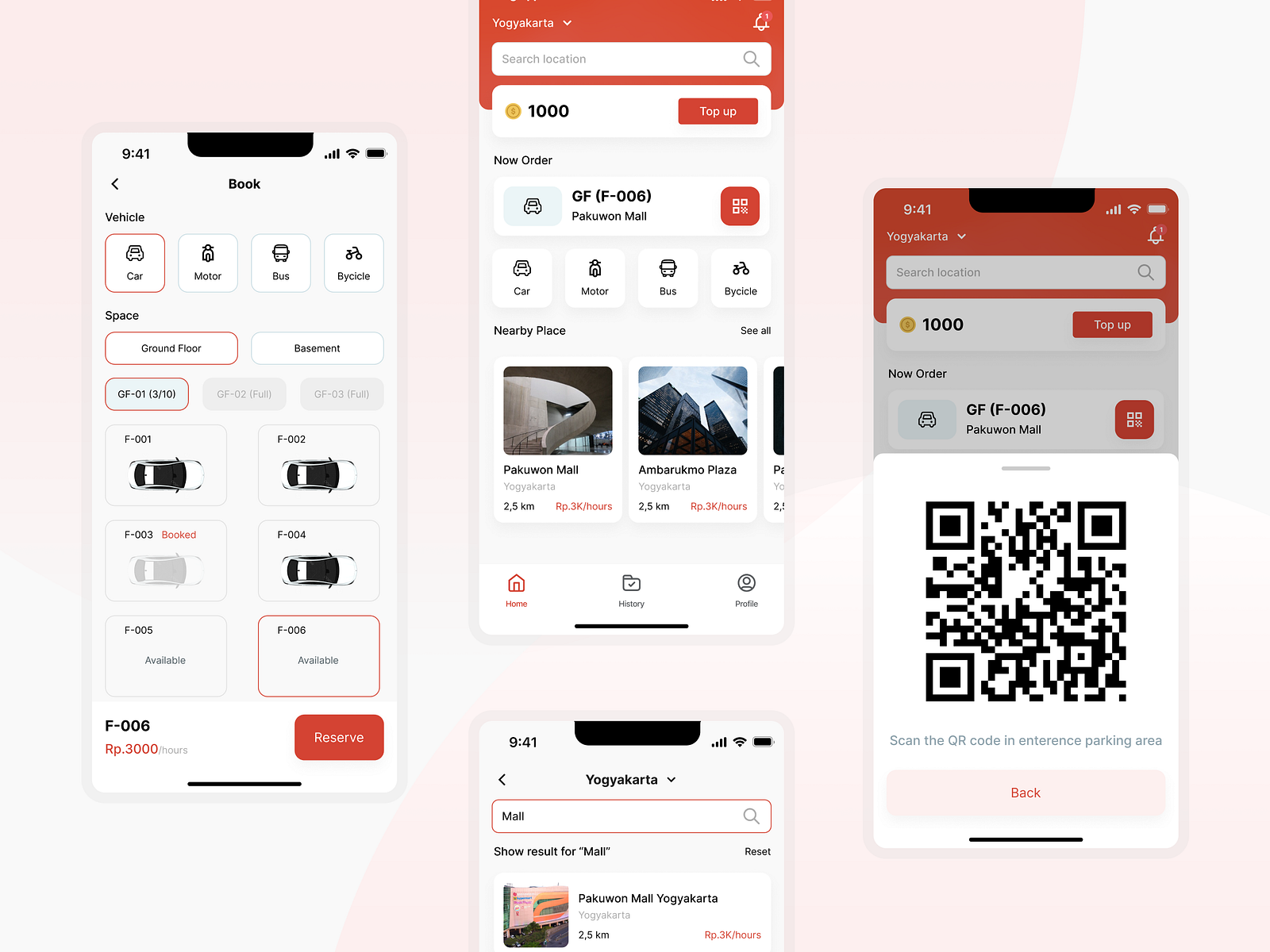 Parking App: Streamlining Parking Solutions by Fajar Riza on Dribbble Parking App: Streamlining Parking Solutions by Fajar Riza on Dribbble