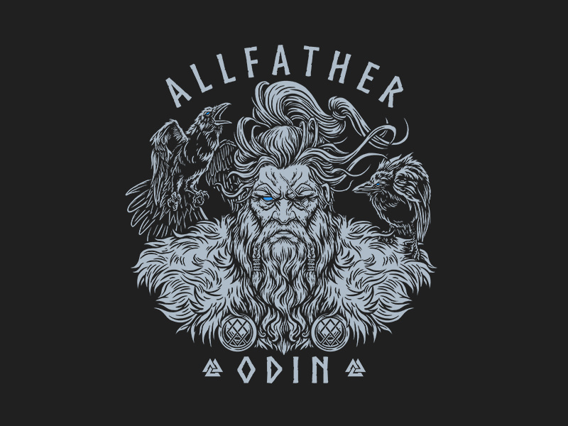 All Father Odin by Ahmad Zuhri on Dribbble