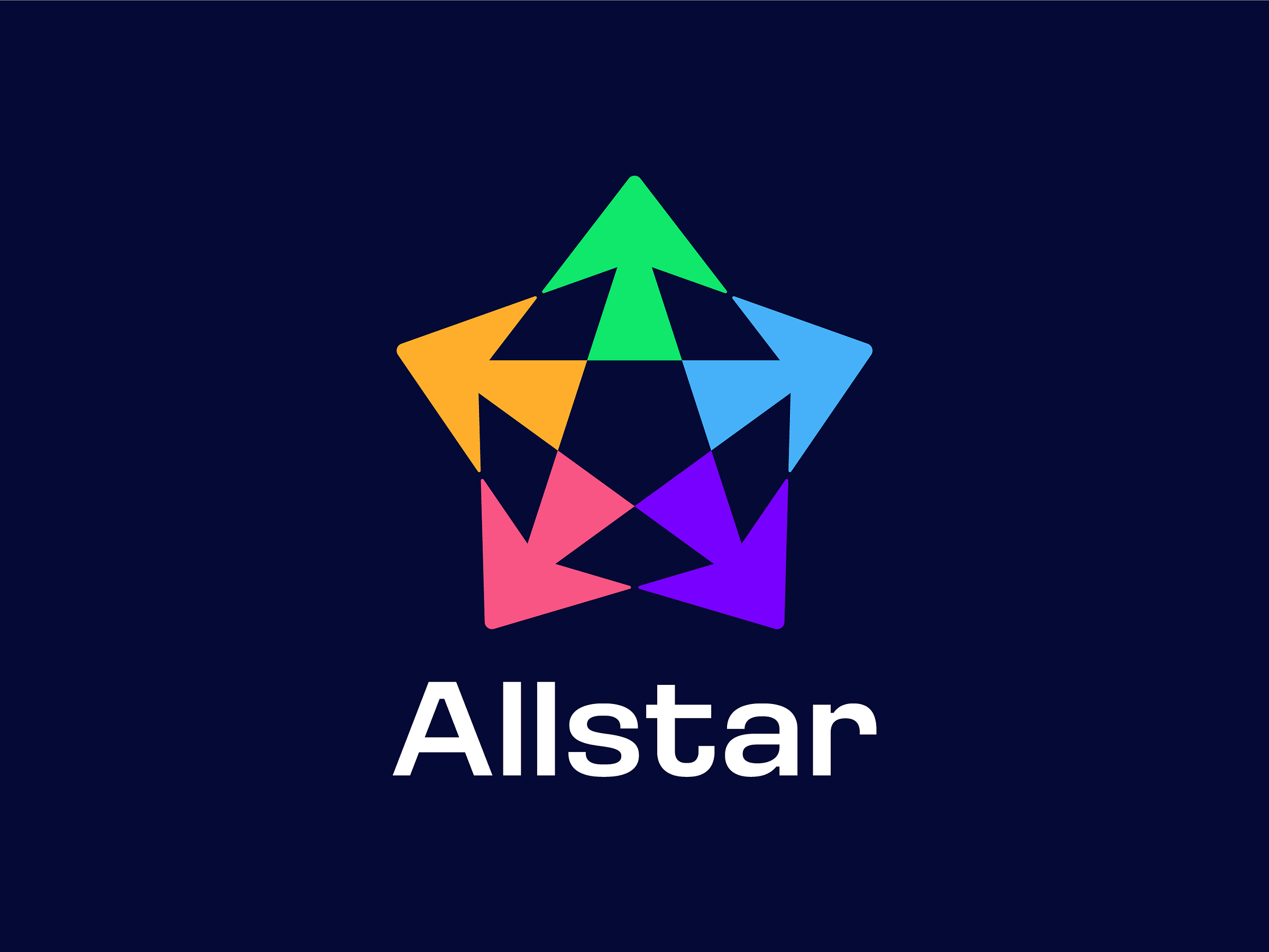 Allstar | Logo design by Oleg Coada on Dribbble