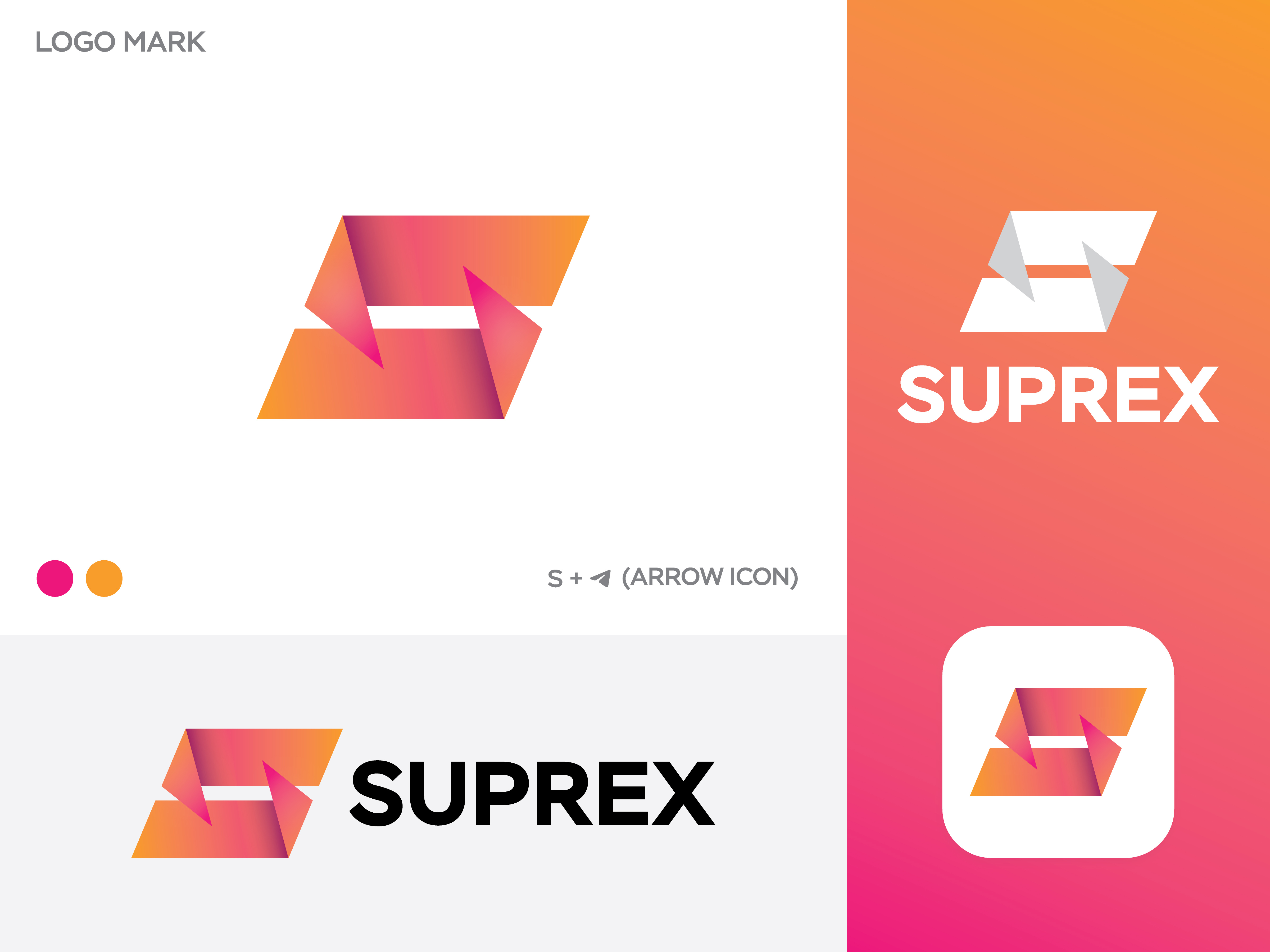 SUPREX - S LETTER TRANSPOR LOGO DEISGN by MOSFIQUL KARIM on Dribbble