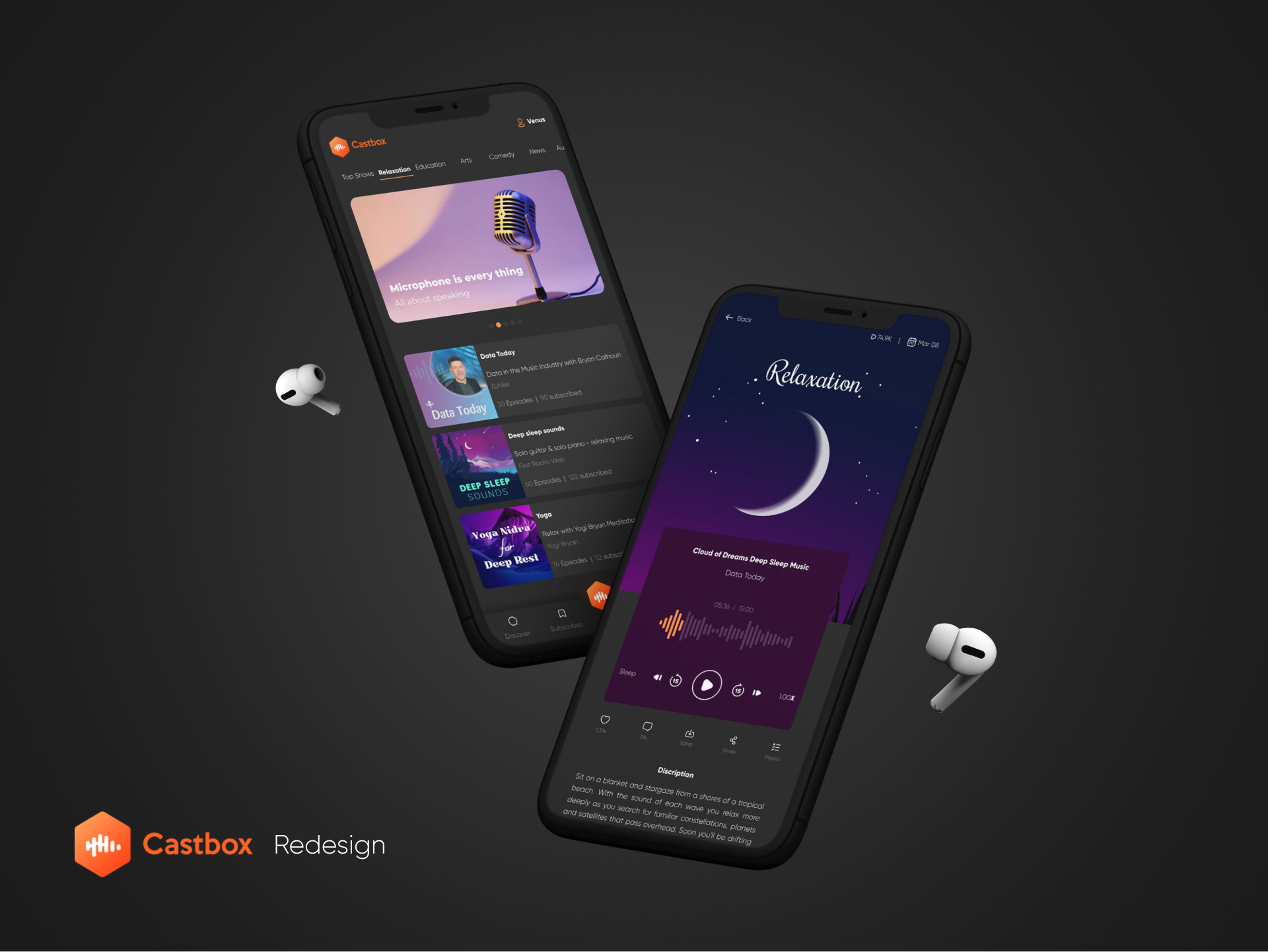 Castbox Redesign by Symphony Creative Agency for Symphony Creative ...