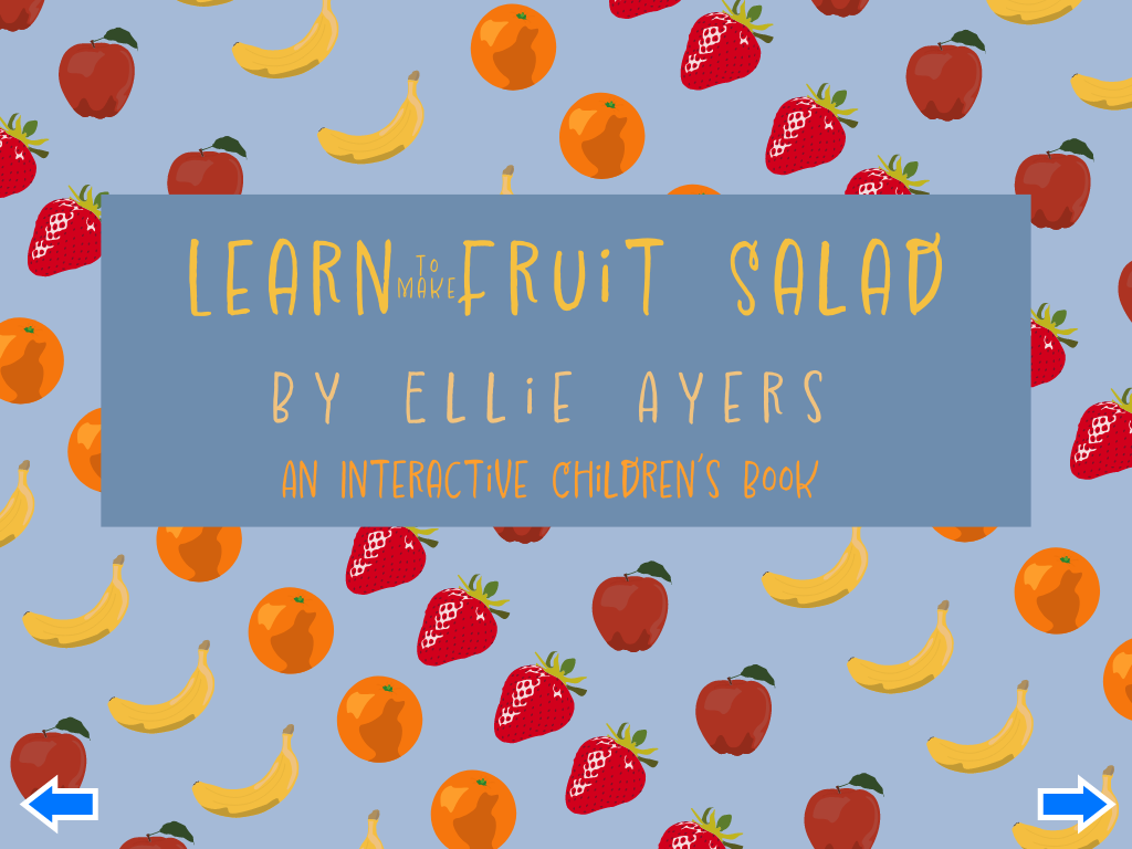 Draft of an interactive children's book by Ellie Ayers on Dribbble