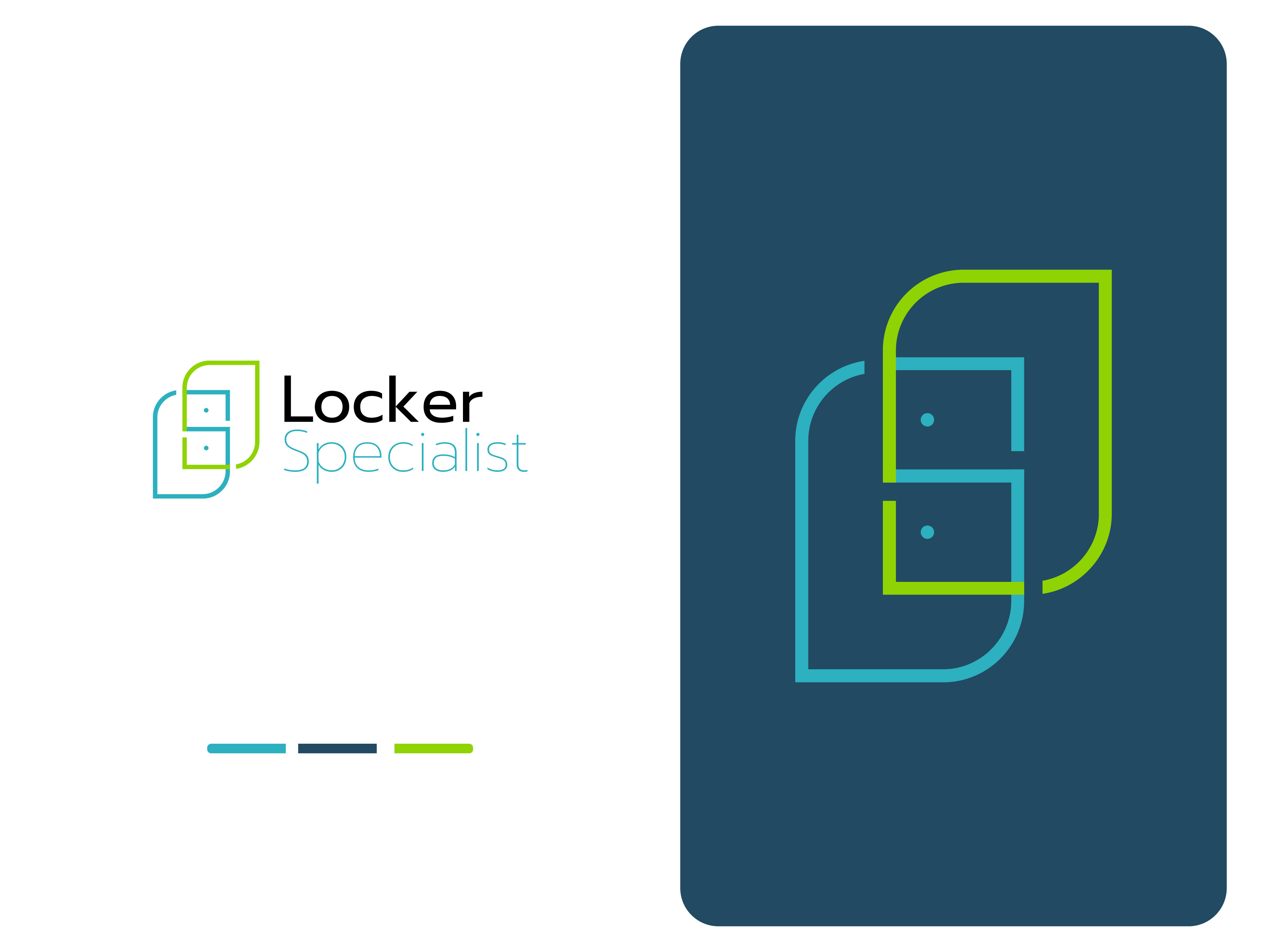 Logo Design for Lockers Industry by Imran Mahmud Saif ™ on Dribbble