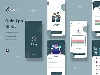 Quiz UI designs, themes, templates and downloadable graphic elements on ...