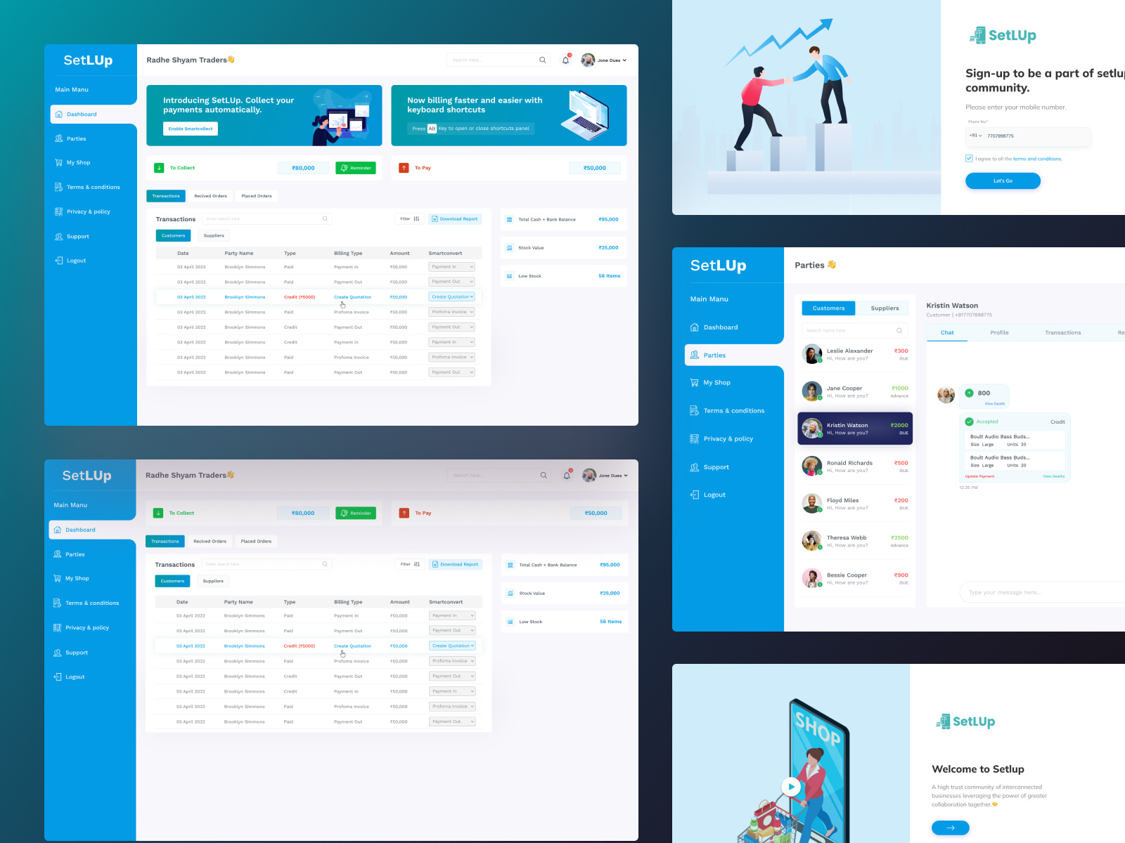 Digital Distribution Network Dashboard by UIUX Crafts🥇 on Dribbble