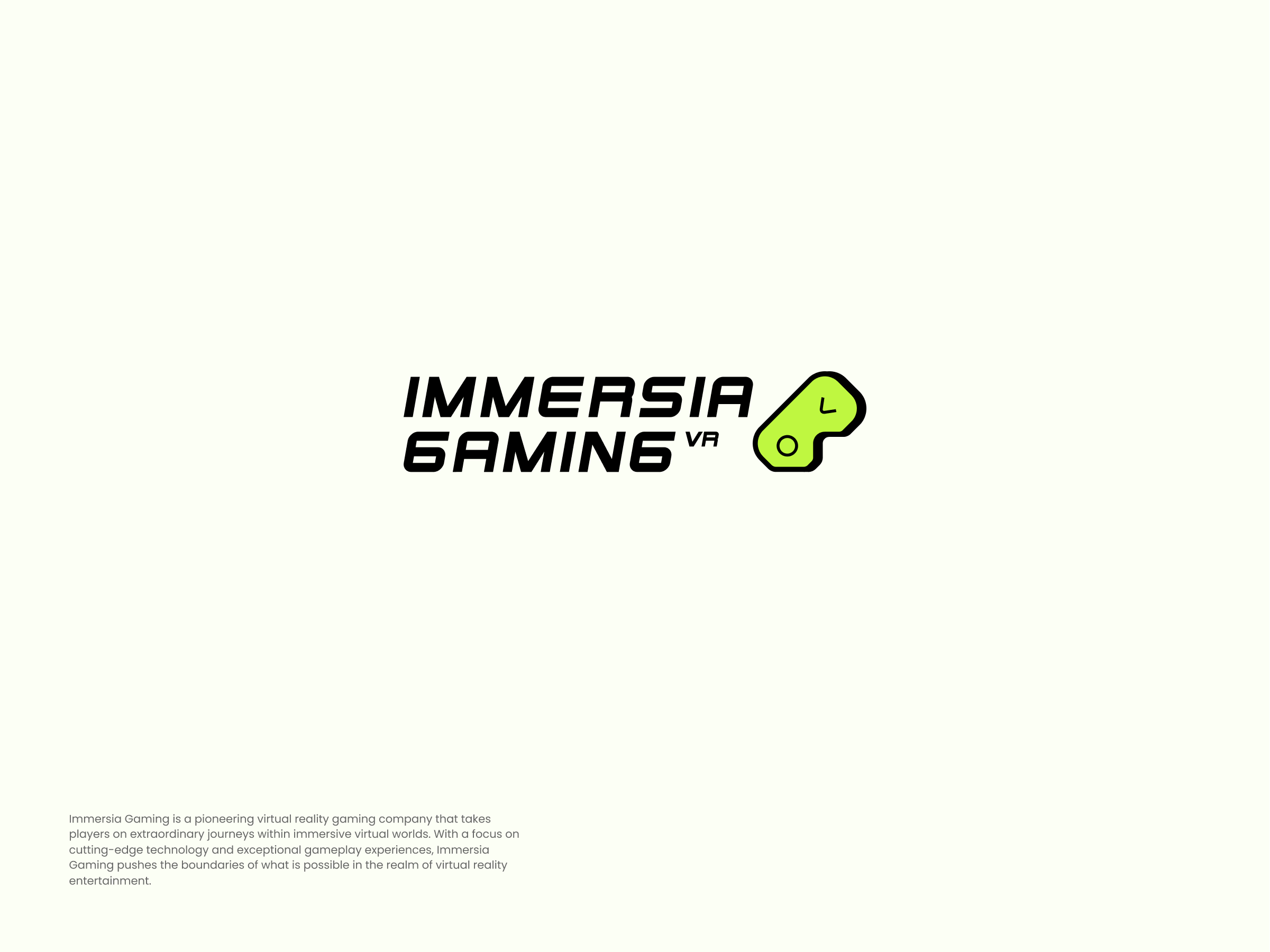 Immersia VR Gaming Brand Identity Design by Ofspace Branding for Ofspace on Dribbble