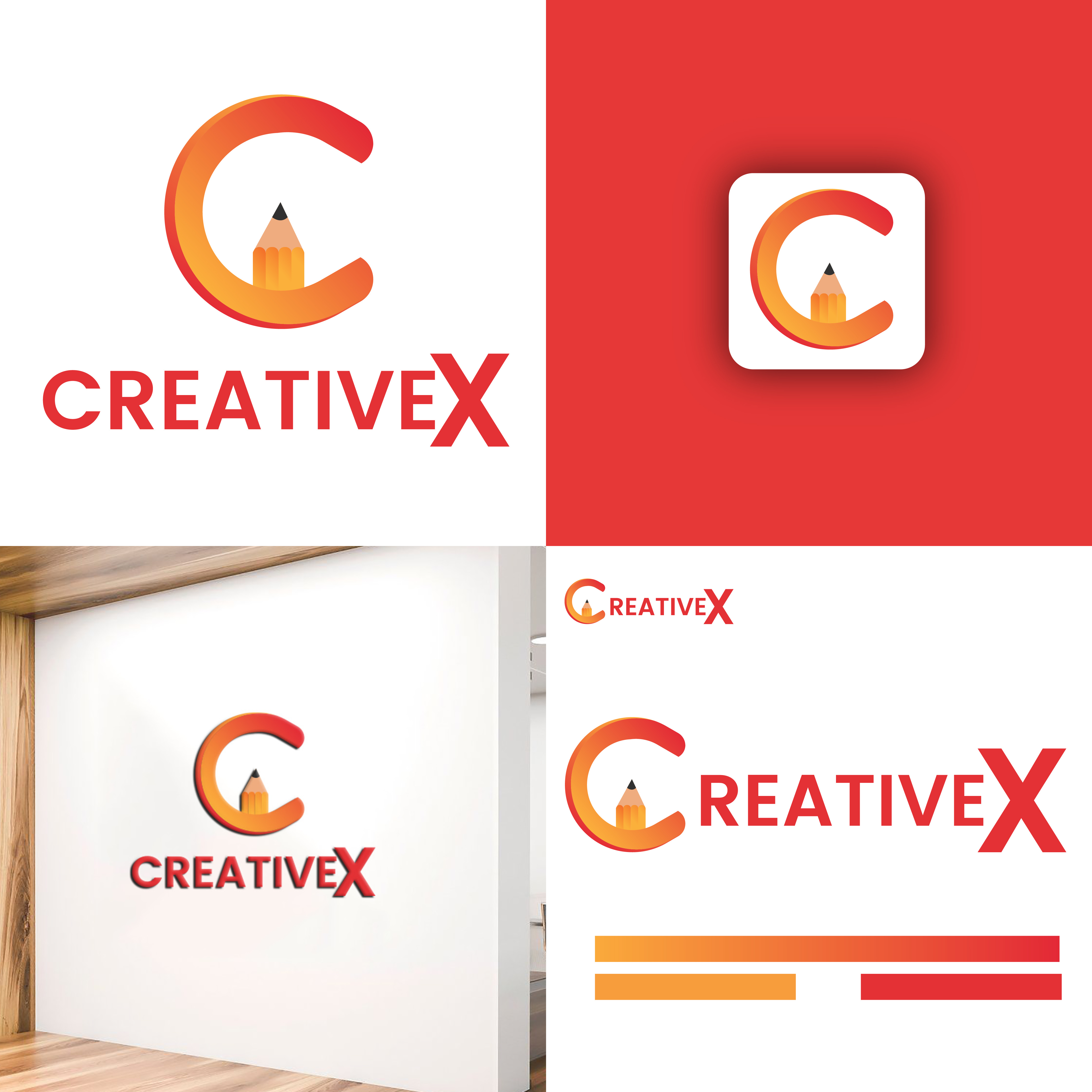 Creative X - Logo Design by Jihad Mahmud on Dribbble
