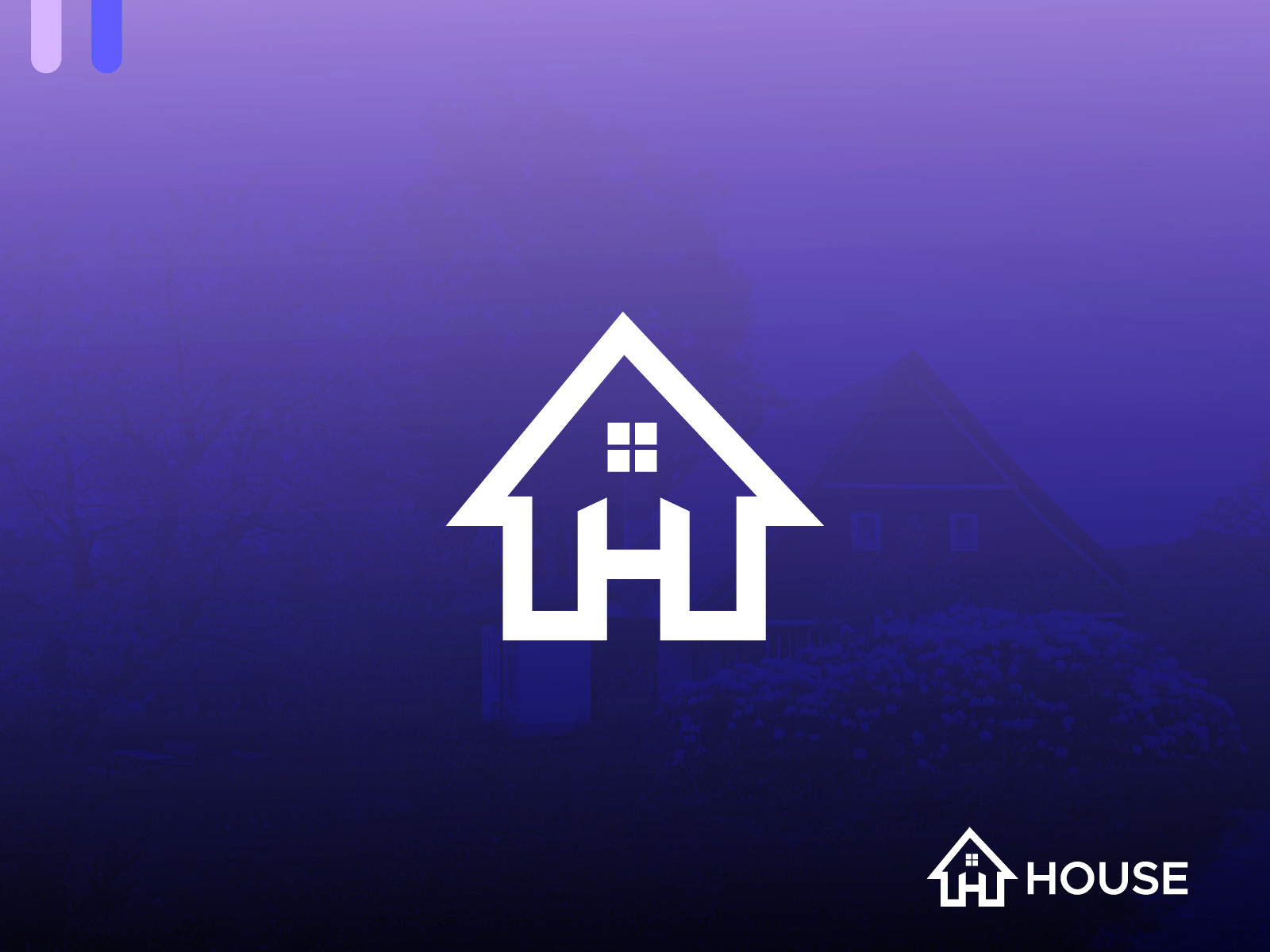 House - logo design by Hussain Ahmad on Dribbble