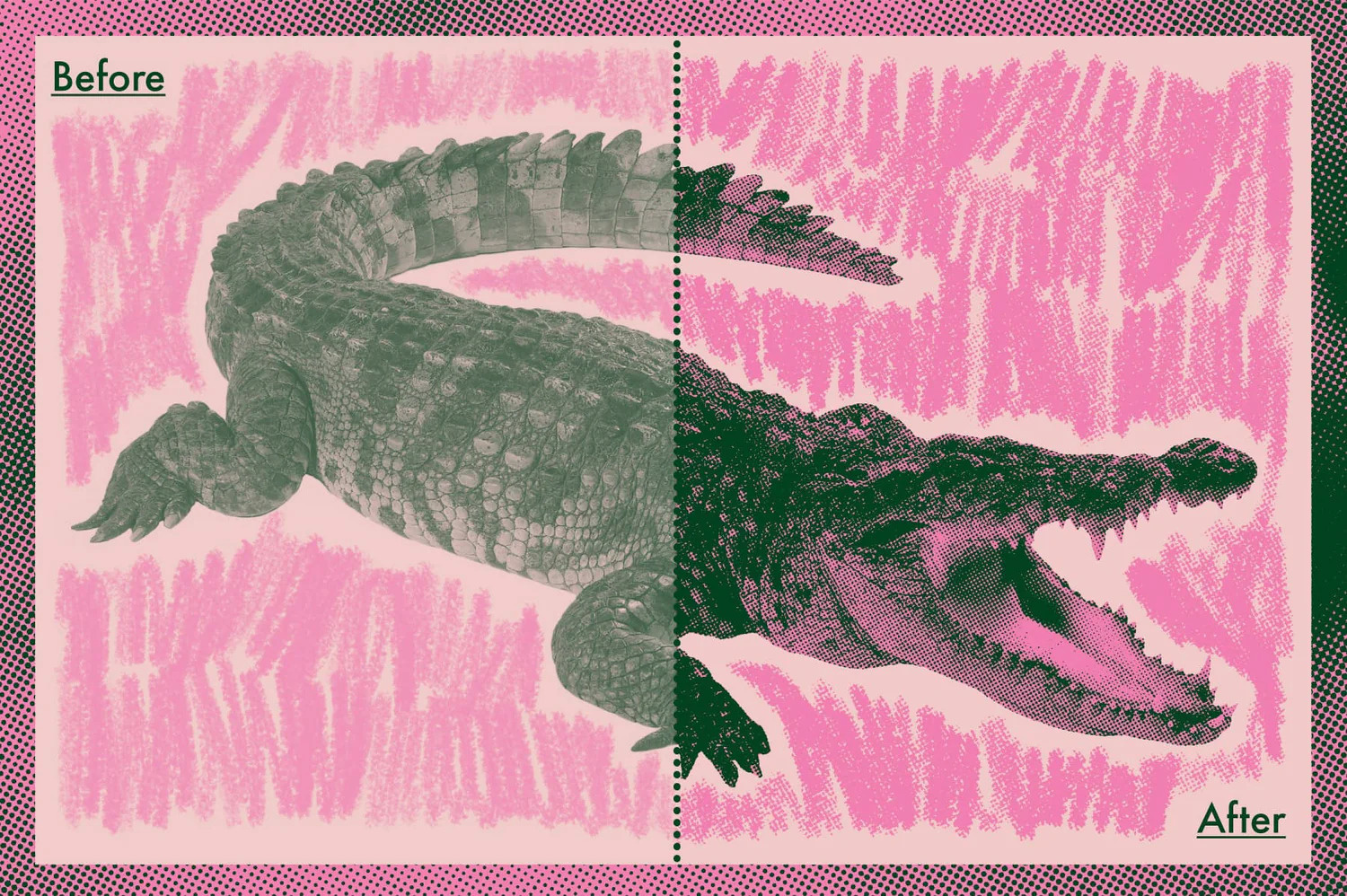 Halftone Zine Machine by CreativeResource on Dribbble