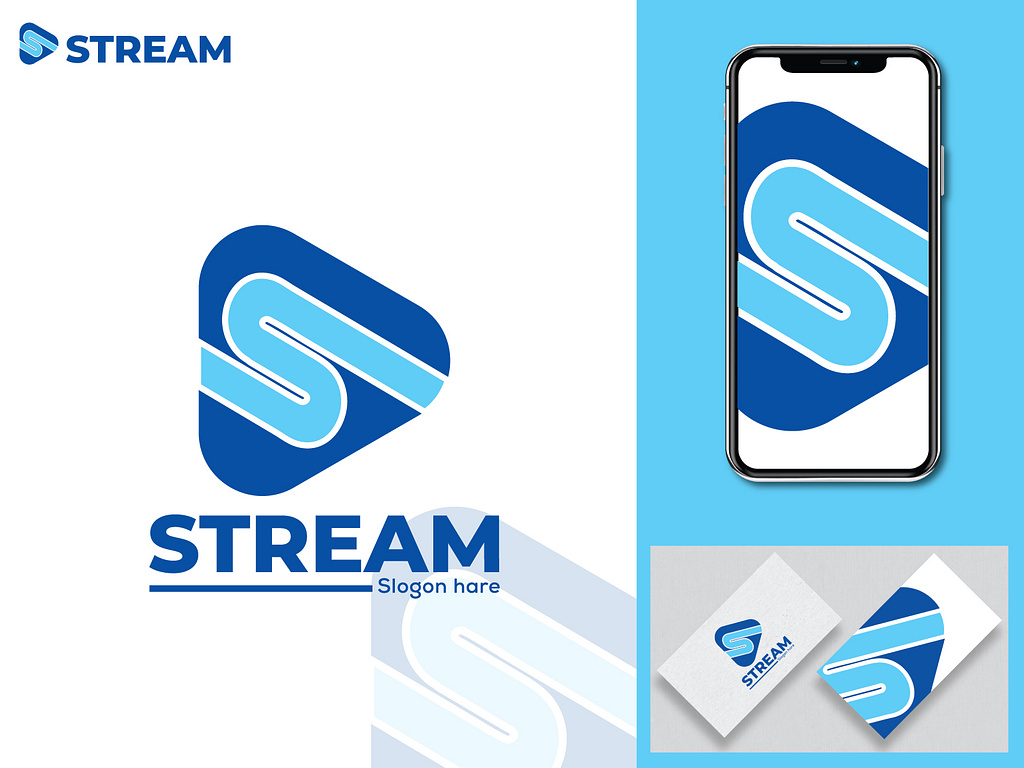 STREAM LOGO DESIGN/ S Latter logo by Safayet Hossain on Dribbble