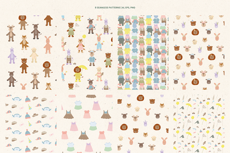 Animal Characters Creator Kit by Promo Graphics on Dribbble