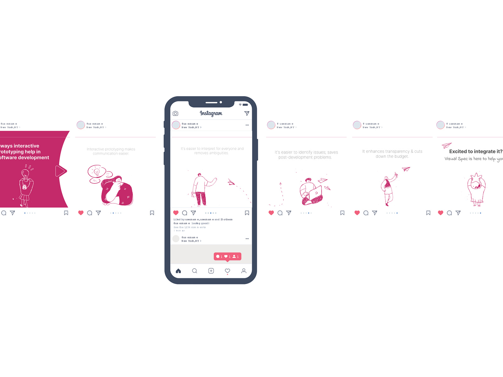 Carousel posts for Instagram by Mahsa Bashirpour on Dribbble