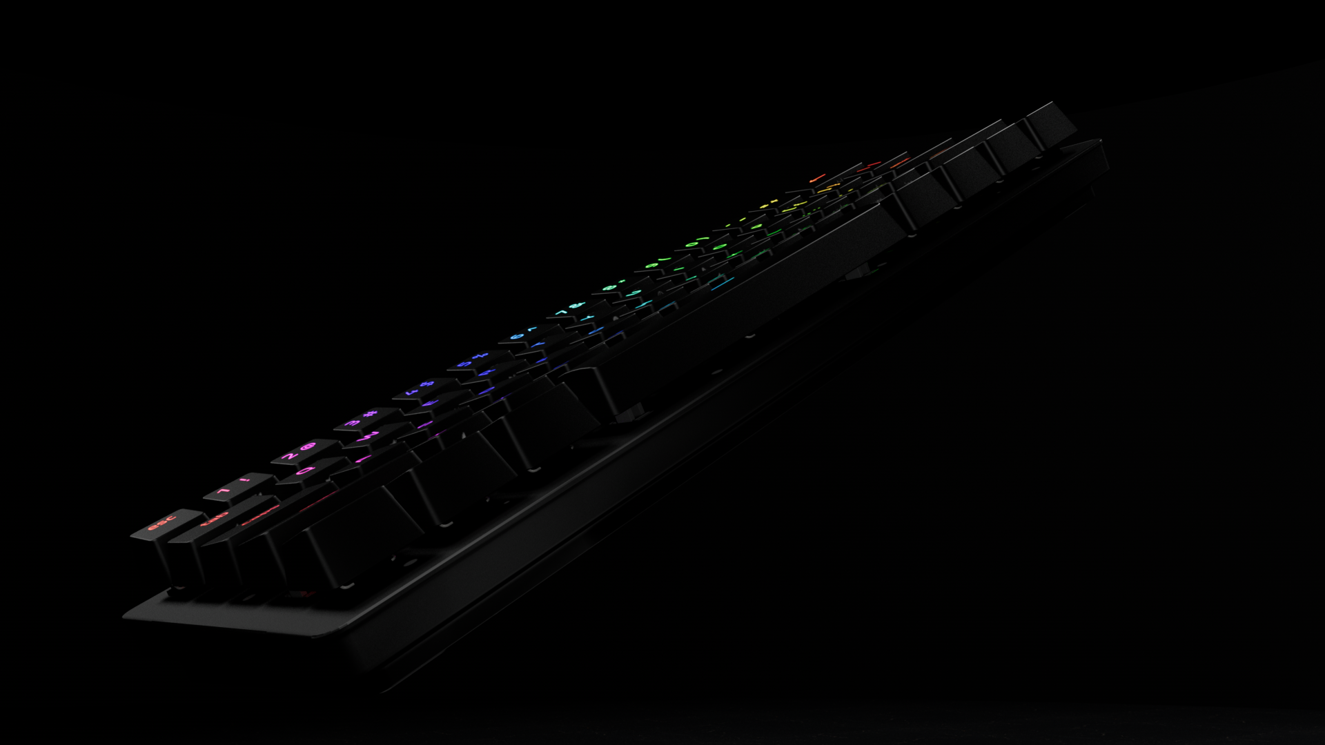 Razer Huntsman Keyboard product animation by Maks Mostytskyi on Dribbble