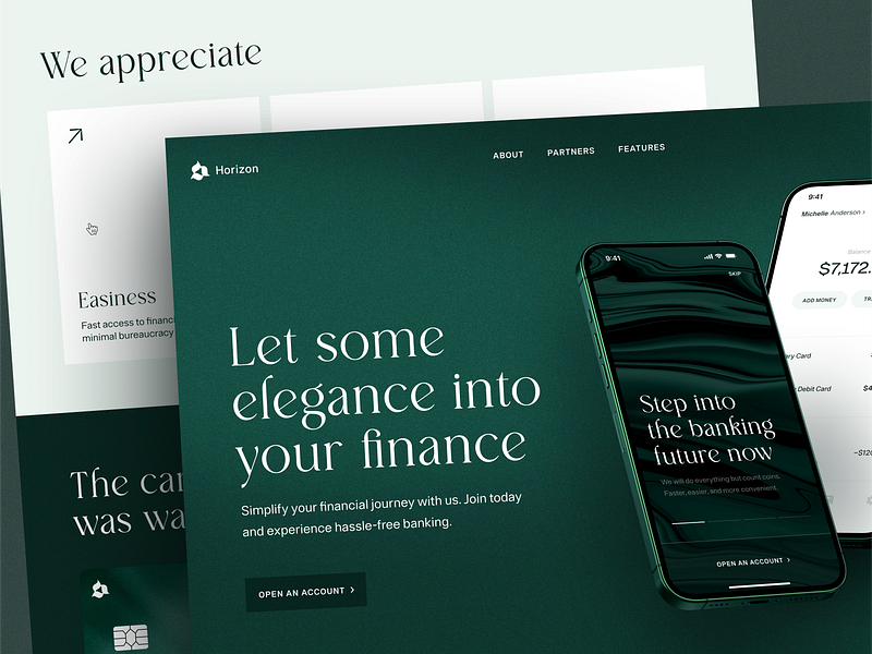 Responsive Web Application by Shakuro Graphics for Shakuro on Dribbble