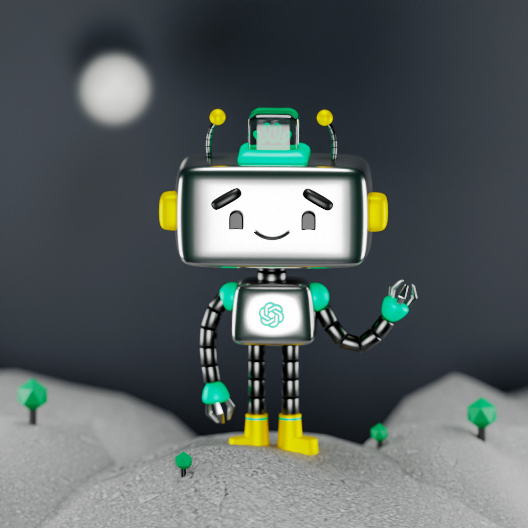 chat GPT cute character🤖 by Sahar Hosseini on Dribbble