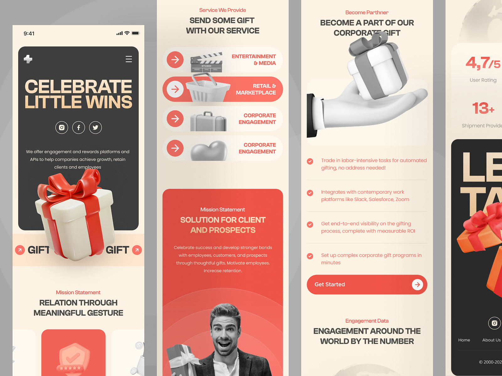 Reward Platform Website(Responsive Version) by Iman for Awe Design ...