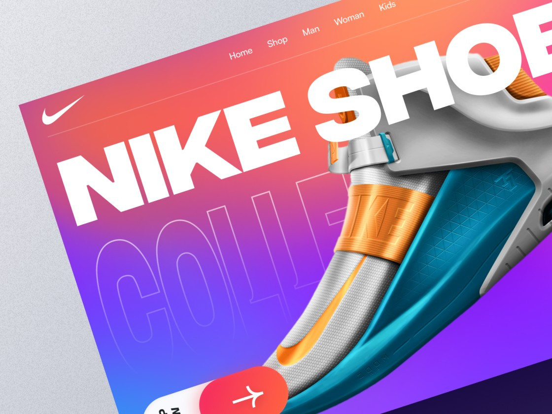 Nike - Shoes Store Header UI | Shoes Ecommerce Website by Foysal on ...