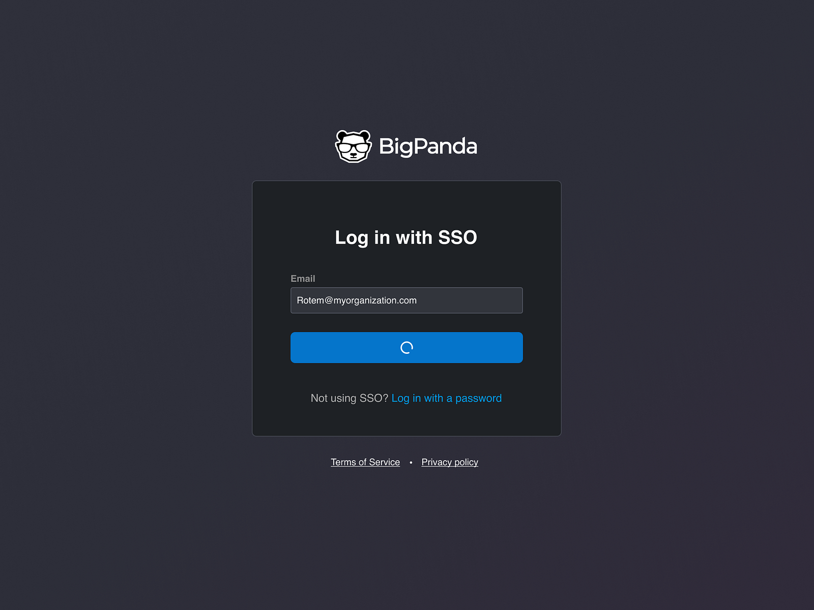 SSO Login page by Rotem Levy on Dribbble