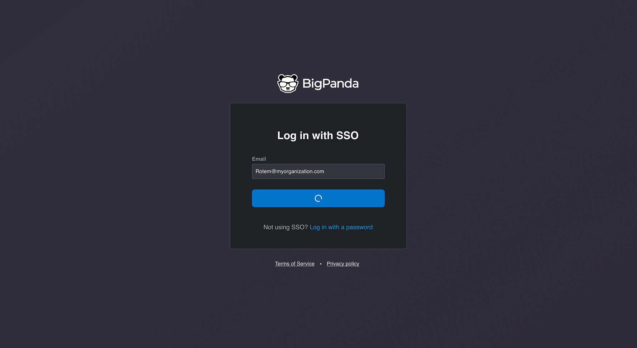 SSO Login page by Rotem Levy on Dribbble
