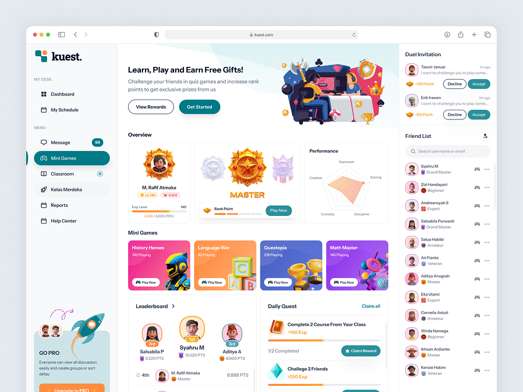 Kuest - SaaS Learning Management System & Gamification by Syahru ...