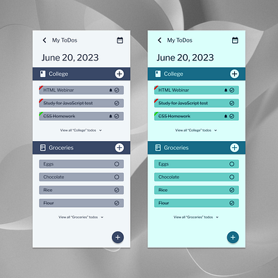 Daily UI 042 - ToDo List by jomadelema on Dribbble