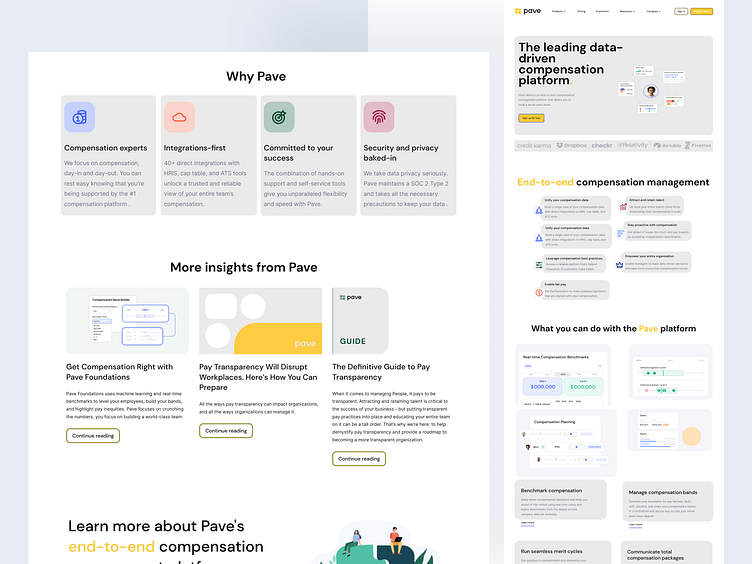 Leading Data Driven Landing page by Al Mutasin Riaj on Dribbble