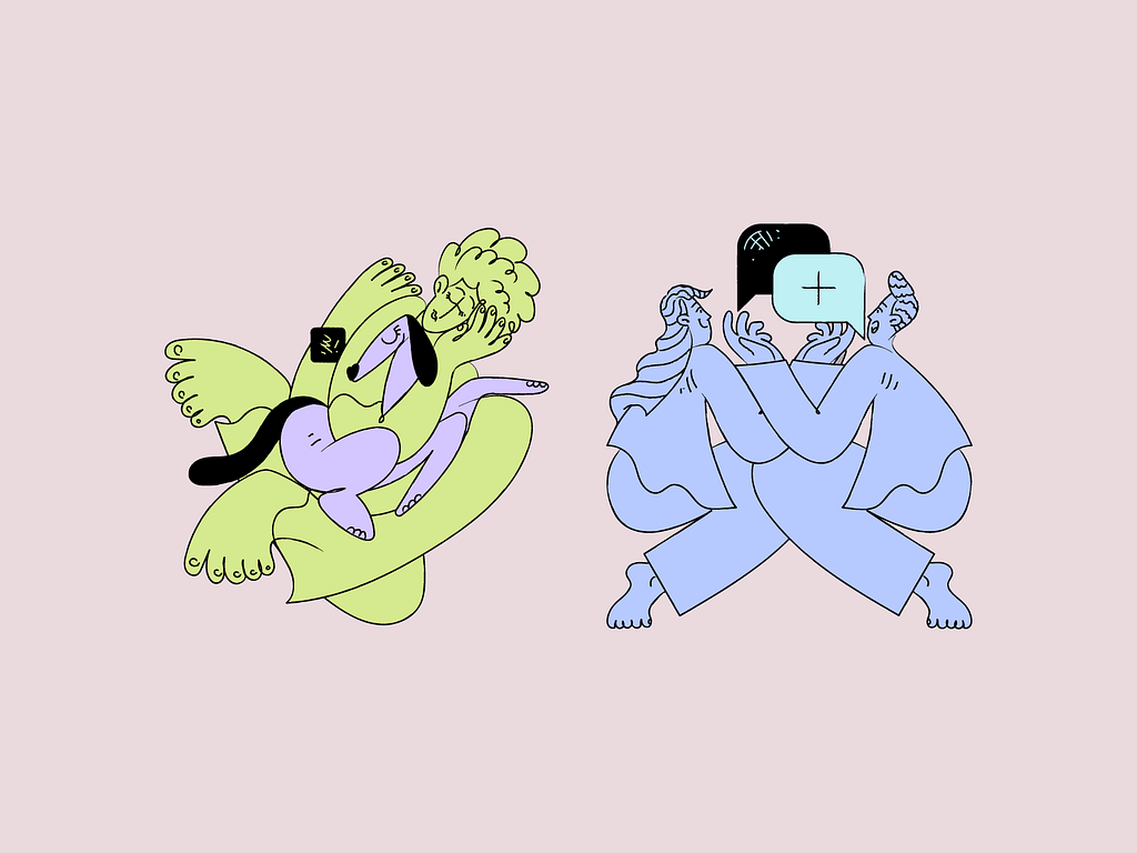 River character illustrations by Ramy Wafaa on Dribbble