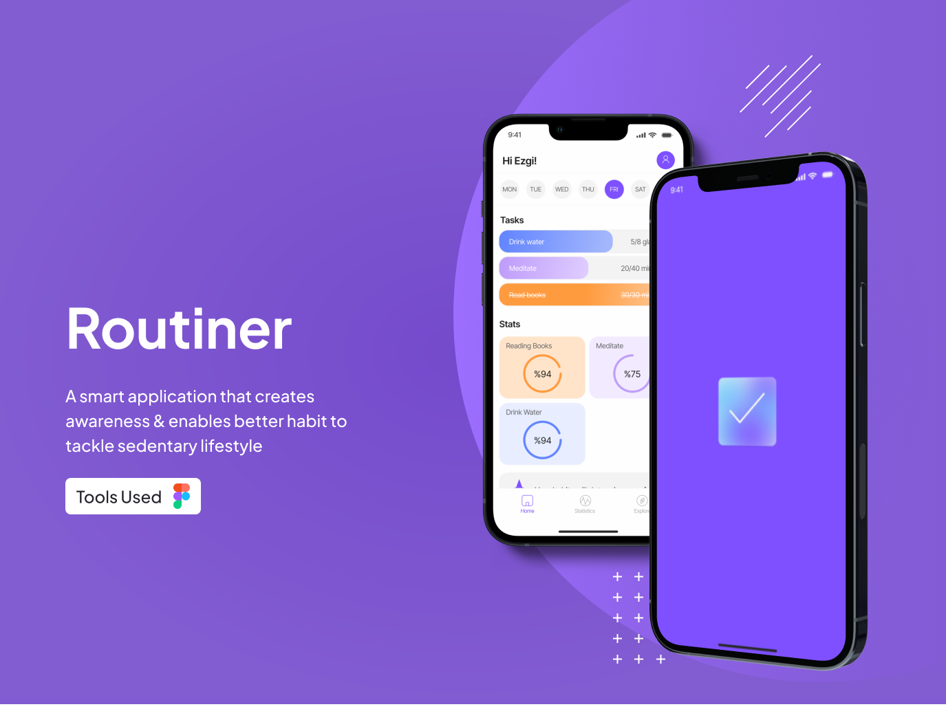 Routiner App - UX/UI Case Study by Ezgi Kahraman on Dribbble