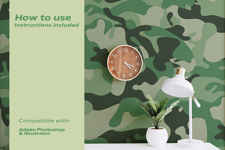 10 Seamless Camouflage Patterns (Vol 1) by AK Designs on Dribbble