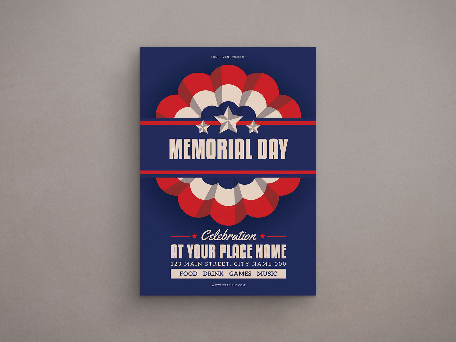 Memorial Day Flyer Design by Aldi Naufal on Dribbble