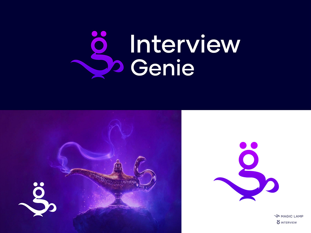 Interview Genie Logo Design by Abid Nion on Dribbble