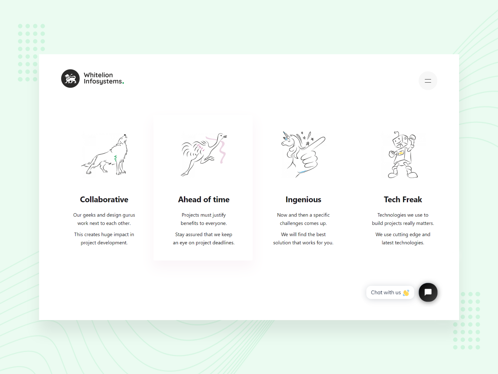 Creative Our Service Section by Sagar Jikadara on Dribbble