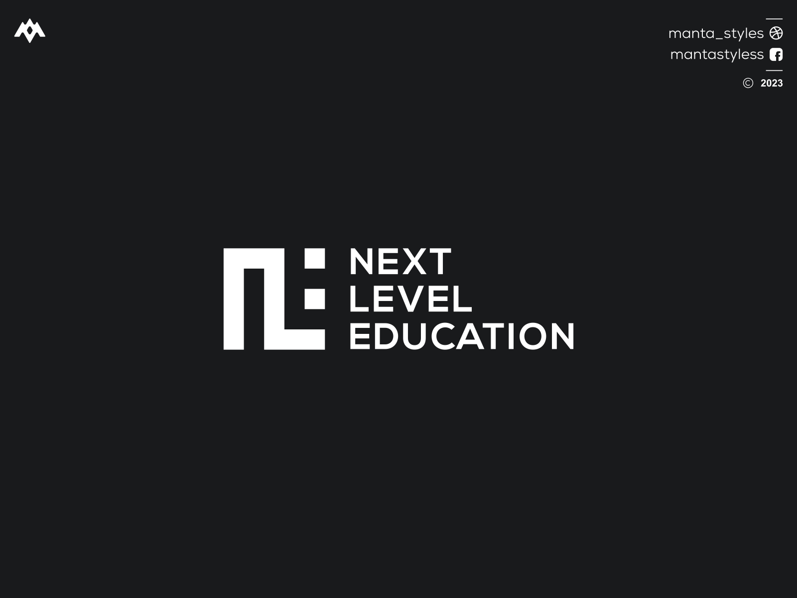 Next Level Education by Manta_styles on Dribbble