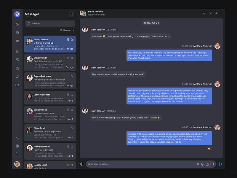 Chat Screen designs, themes, templates and downloadable graphic ...