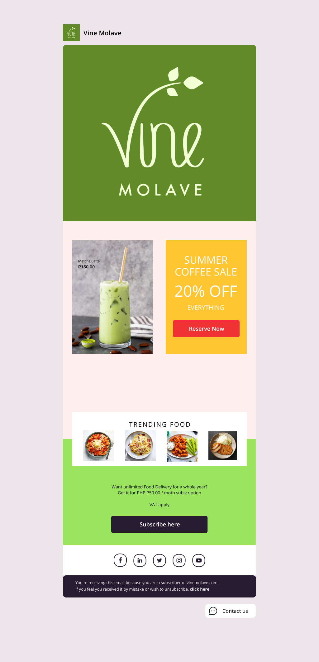 Email design for clients by Ramdev on Dribbble