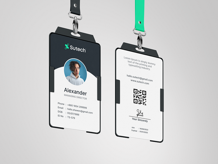 Id Card Design by MD SHAWON on Dribbble