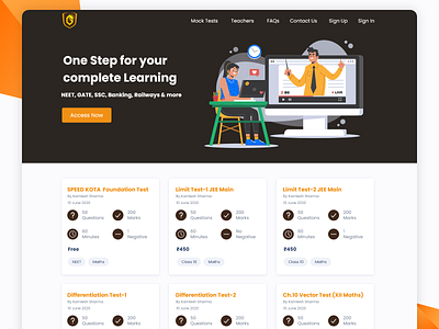 Mock Test designs, themes, templates and downloadable graphic elements ...