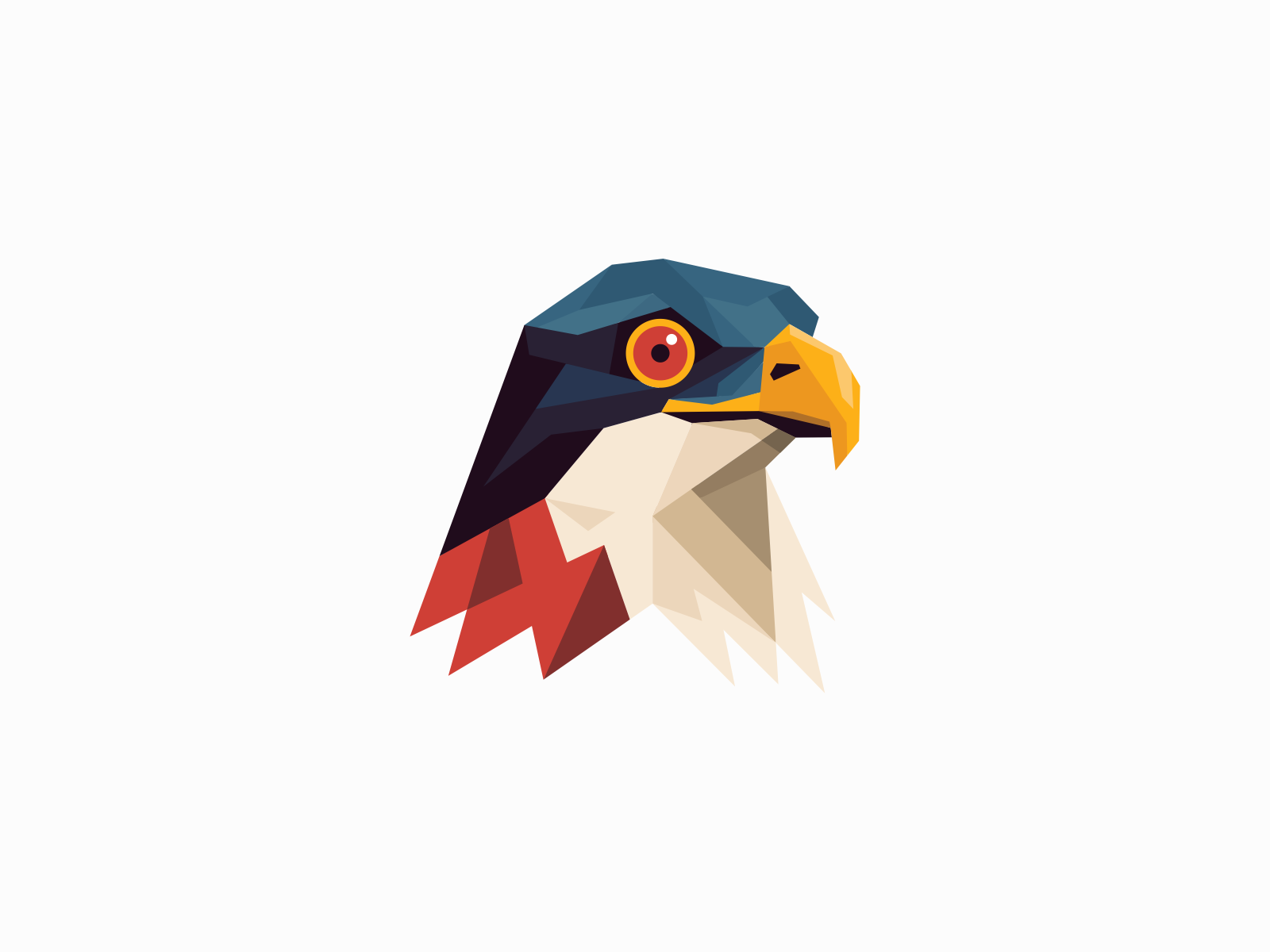 Falcon Head Logo Png