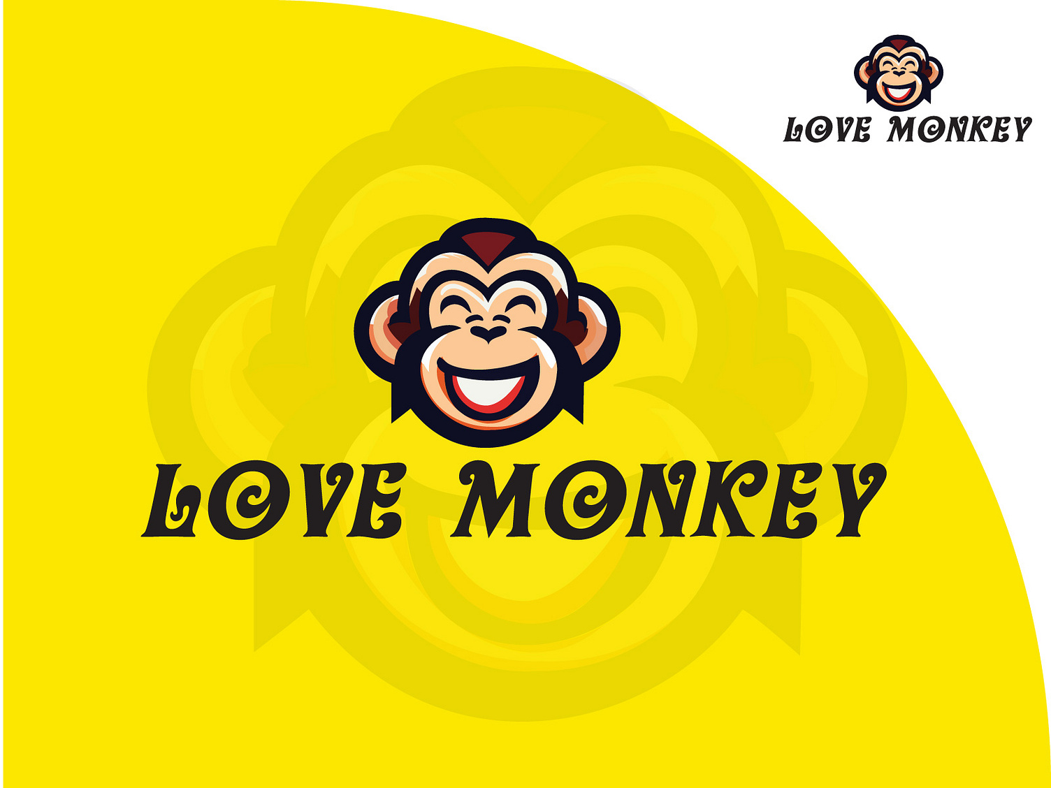 Monkey logo by MD. FORHAD HOSSAN on Dribbble