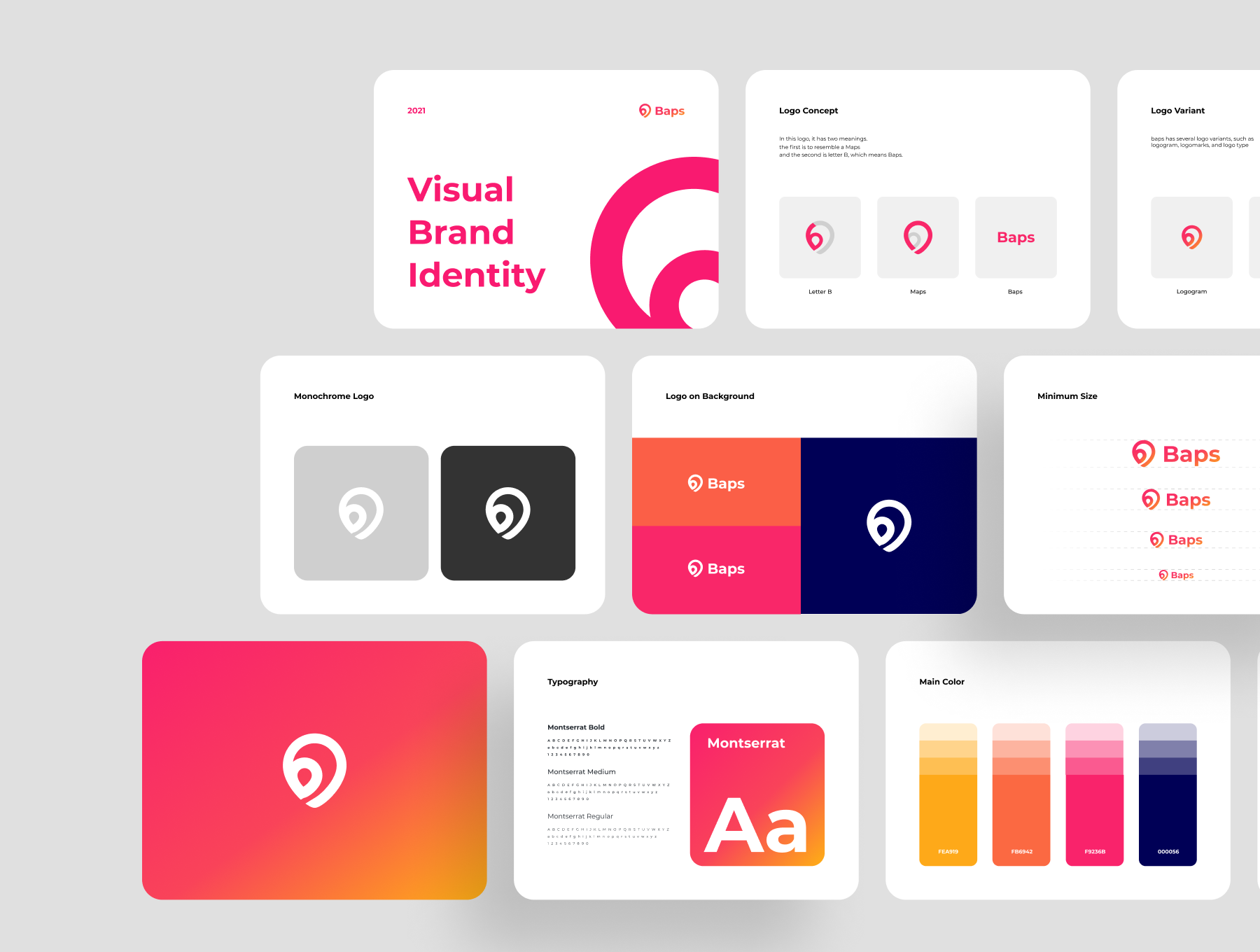 Baps - Visual Brand Identity by IT Services India on Dribbble